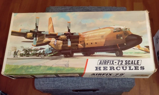 RARE AIRFIX 1/72 Scale Series 8 Lockheed Hercules w/Bloodhound Missile ...