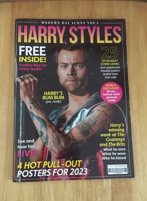 HARRY STYLES MODERN Day Icons Vol.1 Latest Edition + Posters - Brand ...
