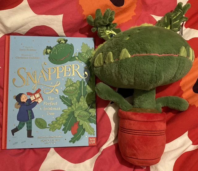 SET JOHN LEWIS Snapper Ad 2023 Plush Big & Book Lucy Feather £59.00 ...