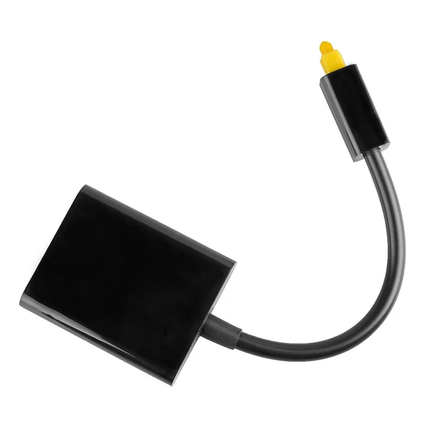 PLUG&PLAY TOSLINK SPLITTER 1 to 2 Switch Digital Audio Wire Adapter $20 ...
