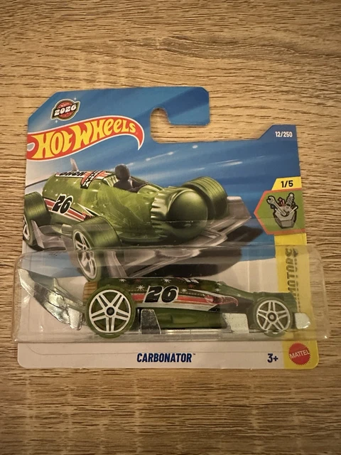 HOT WHEELS CARBONATOR Experimotors 2026 Short Card £3.81 - PicClick UK