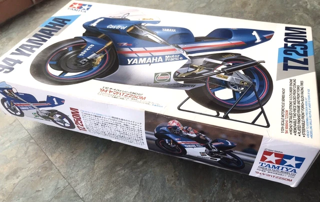 TAMIYA 14067 YAMAHA TZ250M 1/12 motorcycle kit Tetsuya Harada 1994!!! £ ...