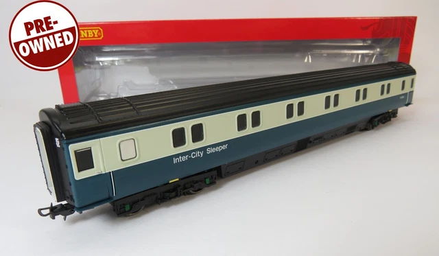 OO GAUGE HORNBY R40038 BR MK3 Blue & Grey Coach Sleeper £37.95 ...