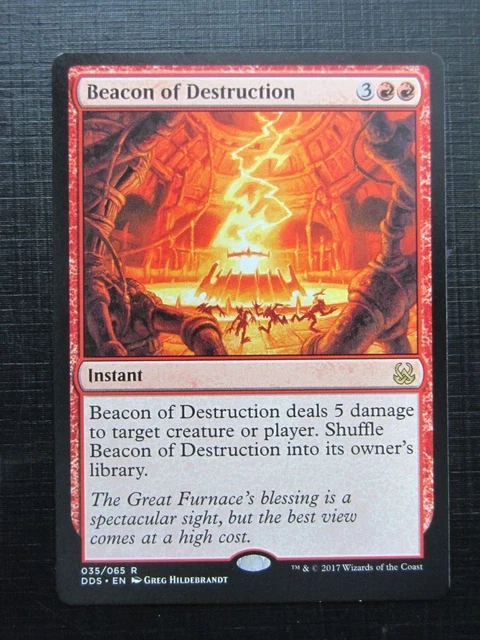 MTG MAGIC CARDS: BEACON OF DESTRUCTION duel deck # 29H37 EUR 1,26 ...