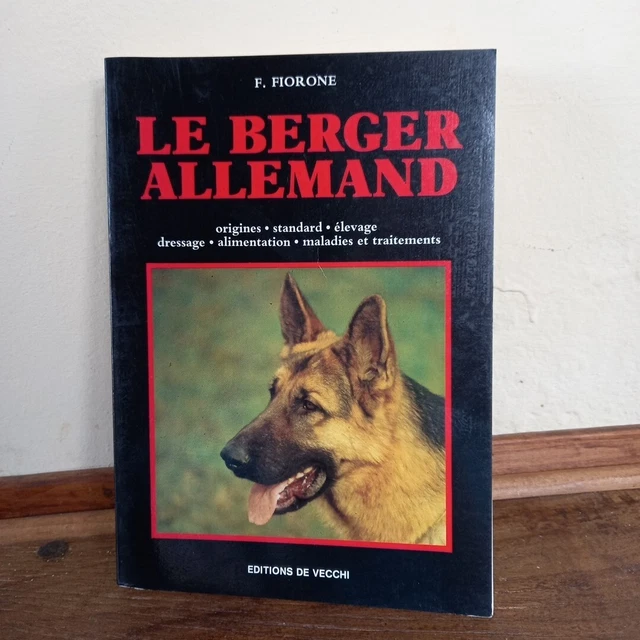 LE BERGER ALLEMAND livre Fiorone F Bon état Editions De Vecchi 1989 EUR 10,91 - PicClick FR