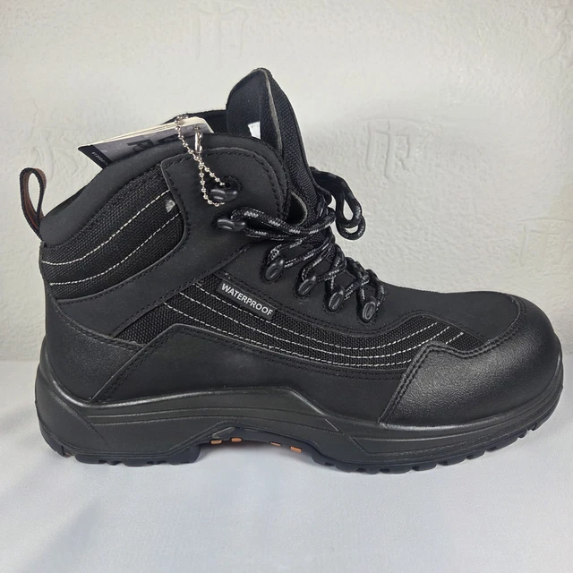 V12 CAIMAN IGS Sole Black Safety/Hiker Boots Waterproof New Without Box ...