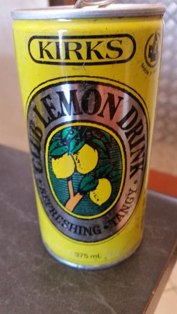 RARE VINTAGE kirks lemon club drink soft drink can EUR 87,41 - PicClick FR