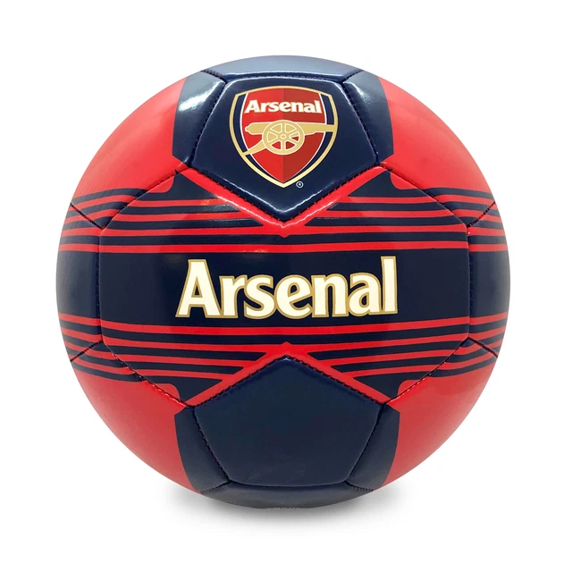 ARSENAL FC OFFICIEL - Ballon de foot avec blason - taille 4 - rouge EUR ...