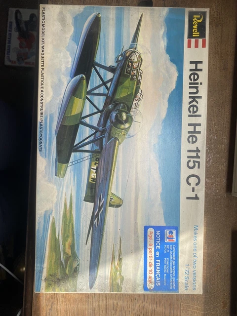 MAQUETTE AVION KIT Revell n°0241 Heinkel He 115 C-1 (68311) EUR 25,00 - PicClick FR