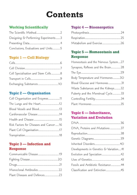 GCSE BIOLOGY AQA Knowledge Organiser: for the 2026 and 2027 Exams £10. ...