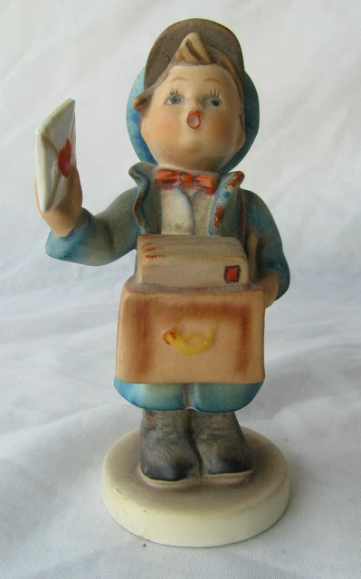 M. I. HUMMEL Goebel Figurine Boy POSTMAN #119, 5" TMK-3, 1960-1972 Full ...