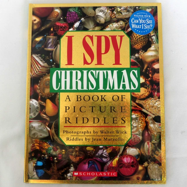 I SPY CHRISTMAS A Book of Picture Riddles Children’s Book $32.99 ...