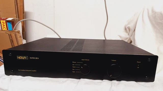 AMPLI HOLFI INTEGRA Non Feedback Amplifier Audiophile...idem marantz ...