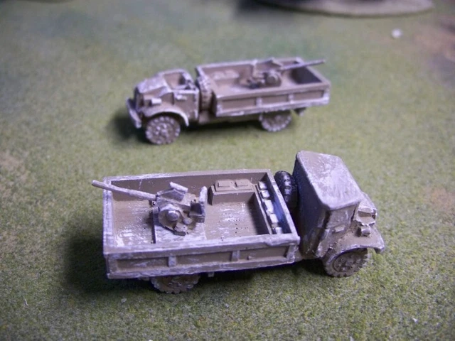 15MM WWII CMP 3 Ton Truck (captured) 20mm Breda 35 AA platoon (5 ...