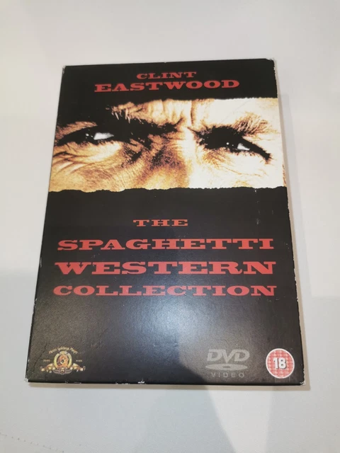 SPAGHETTI WESTERN TRILOGY MOVIE COLLECTION DVD Clint Eastwood DOLLAR ...