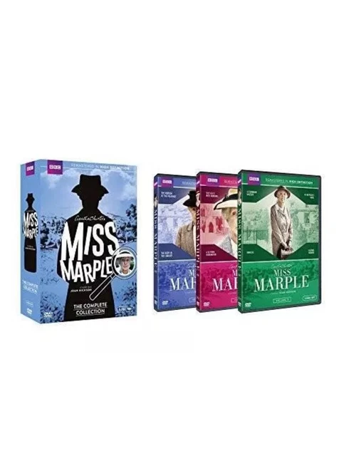 AGATHA CHRISTIE’S MISS Marple The Complete Collection (Dvd 2015, 9 Disc Set) BBC £16.14 ...