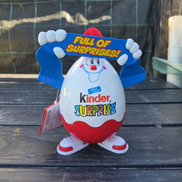 KINDER SURPRISE &FULL OF" Egg Figure Empty Container Character NEW TAGS ...