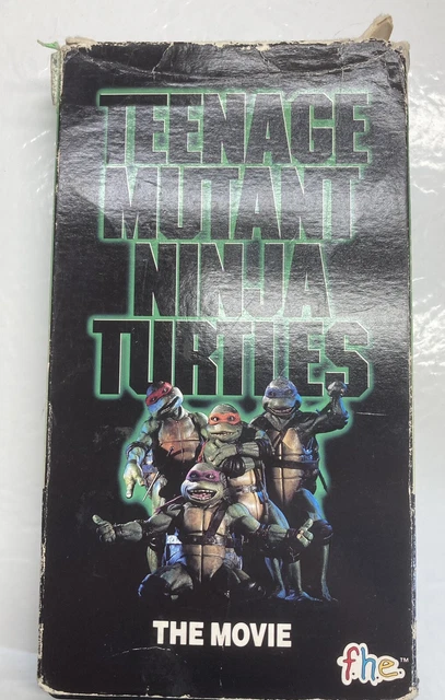 TEENAGE MUTANT NINJA Turtles The Movie (VHS, 1990) EUR 5,15 - PicClick FR