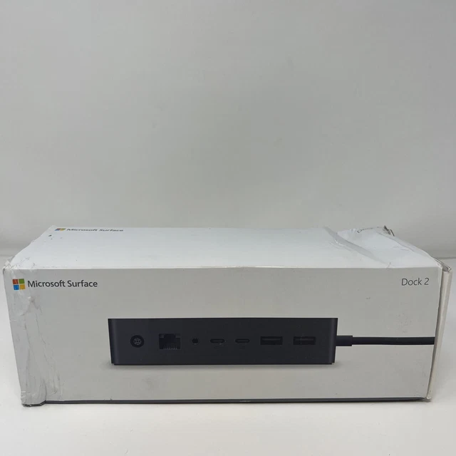 MICROSOFT SURFACE DOCK 2 Docking Station - Black - SVS-00001 Model 1917 ...