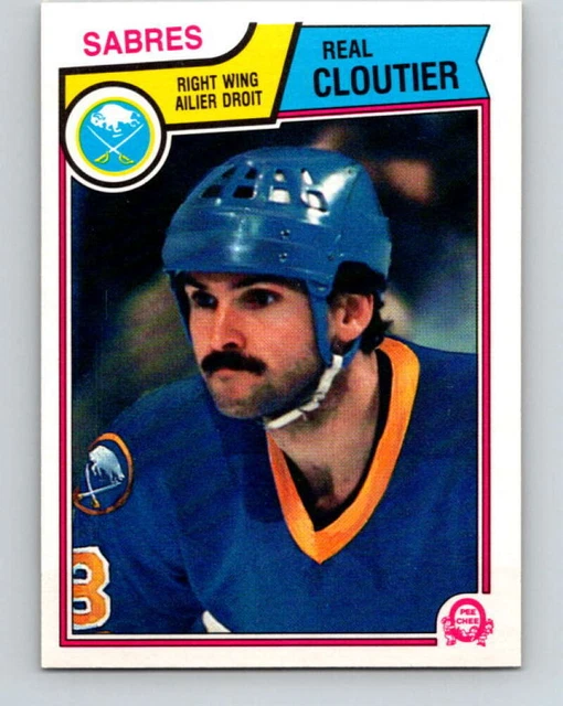 1983-84 O-PEE-CHEE #62 Real Cloutier Buffalo Sabres V26892 EUR 0,82 ...