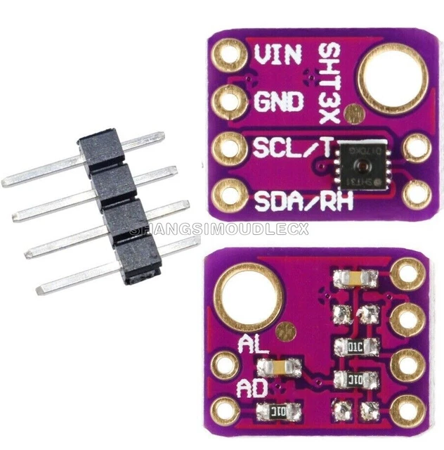 SHT31 SHT31-D TEMPERATURE & Humidity Sensor Breakout Weather For ...