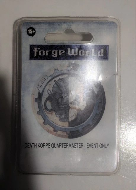 DEATH KORPS OF Krieg Event Only Quartermaster Limited Edition Forge ...