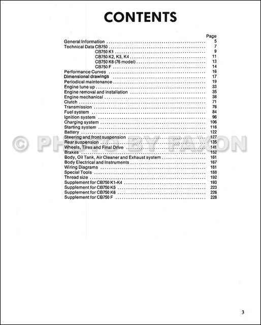 MANUALE DI RIPARAZIONE Honda CB750 E CB750F 1969-1976 CB 750 750 F Super Sport EUR 27,70 ...