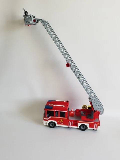 PLAYMOBIL CAMION POMPIER 9463 Grande Échelle + Fire Quad 5398 TBE Effets OK Lot EUR 38,90 ...