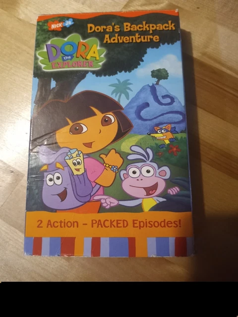 SAC À DOS Nickelodeon Dora l'exploratrice aventure bande vidéo VHS Nick ...