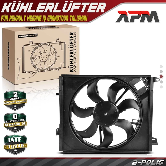 VENTILADOR ENFRIADOR MOTOR Del para Renault Mégane IV Grandtour ...