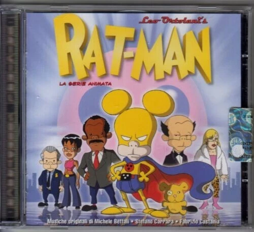 CD RATMAN RAT-MAN LA SERIE ANIMATA SIGLE TV OST RAI FICTION no cristina ...