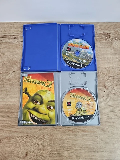 PLAYSTATION 2 (PS2) Shrek Games Bundle - Shrek 2 - Shrek Super Slam ...