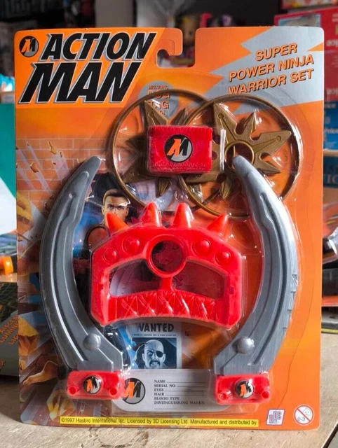 ACTION MAN SUPER Power Ninja Warrior Set £12.30 - PicClick UK