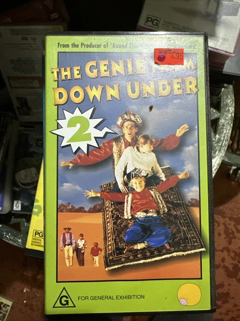 THE GENIE FROM Down Under Volume 2 (VHS, 1996) Australian 90’s TV Show Video $10.00 - PicClick AU