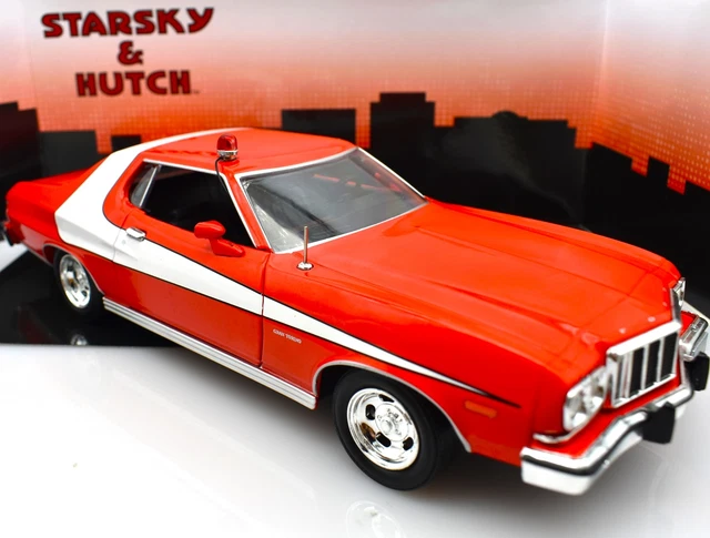 FORD GRAN TORINO Model Car Starsky And Hutch Scale 1:24 Diecast Movie £ ...