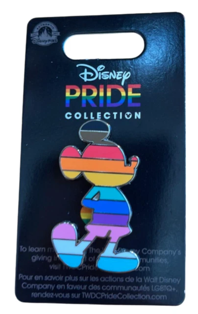 DISNEY PARCS MICKEY Mouse Arc-en-Ciel Figurine Pride Collection Neuf ...