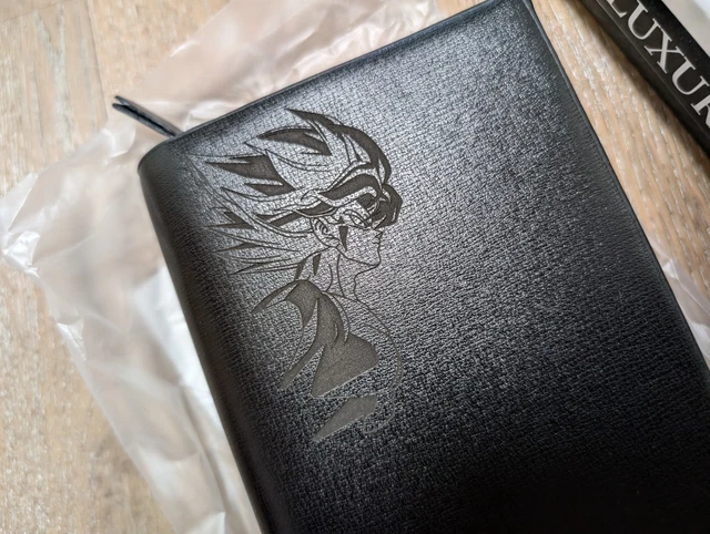 DRAGON BALL Z Leather Wallet Goku SSJ Women Men unisex gift MADE IN ...
