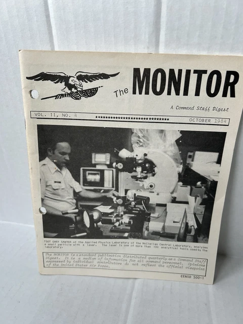 &THE MONITOR,& VOL. II, No. 4, a Command Staff Digest published in ...