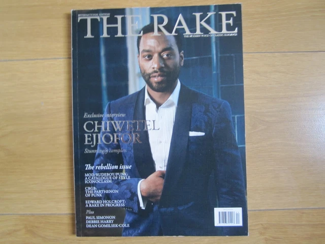 THE RAKE MAGAZINE Issue 44 Chiwetel Ejiofor,Paul Simonon,Debbie Harry ...