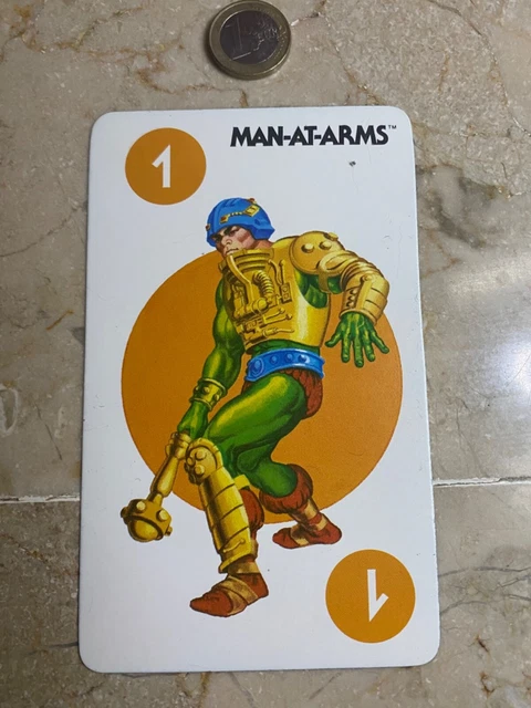 CARTA GIGANTE: MAN-AT-ARMS MASTERS UNIVERSE WAR AND CONQUER (Golden ...