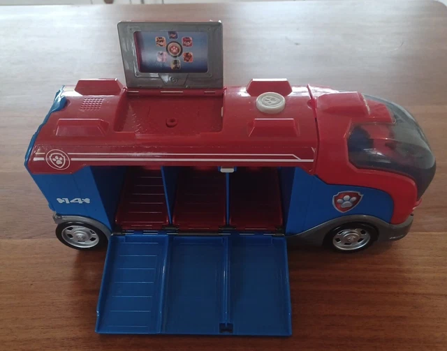 PAW PATROL MISSION Cruiser Bus RV Transporter Working £14.99 - PicClick UK