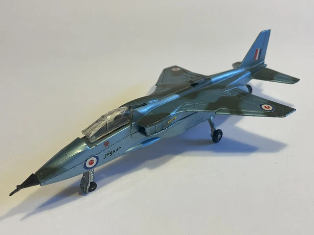 VINTAGE DIECAST DINKY Toys #731 Raf Sepecat Jaguar Gr1 Jet Fighter ...