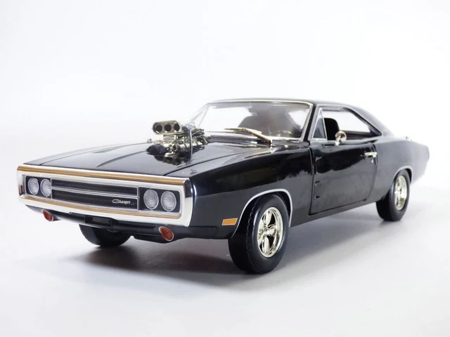 Dodge Charger R T 1970 Noir 1 18 Fast And Furious Doms Car Eur 119 90