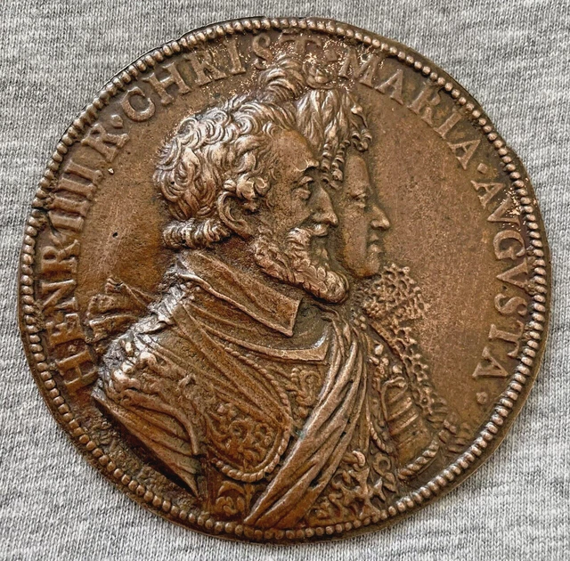 FRANCE. HENRI IIII et Marie de Medicis. Medaille 1603. RARE EUR 500,00 ...