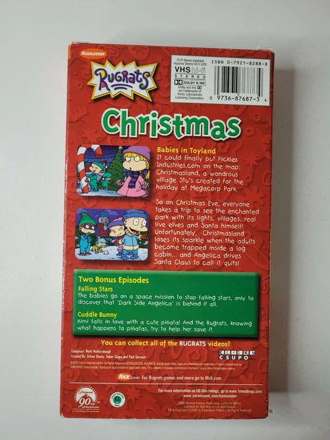 RUGRATS - CHRISTMAS (VHS, 2002) TESTED $12.05 - PicClick CA