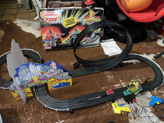 POWER RANGERS MIGHTY Morphin Circuit Electrique Super Champion Tcr ...