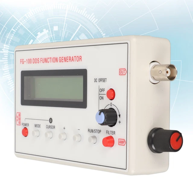 GÉNÉRATEUR DE FONCTION DDS 1HZ-500KHZ Générateur De Signal Basse ...