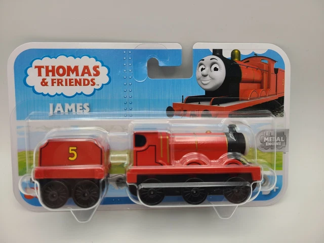 THOMAS AND FRIENDS Push Along Metal Engine James Train Set- 2020- New ...