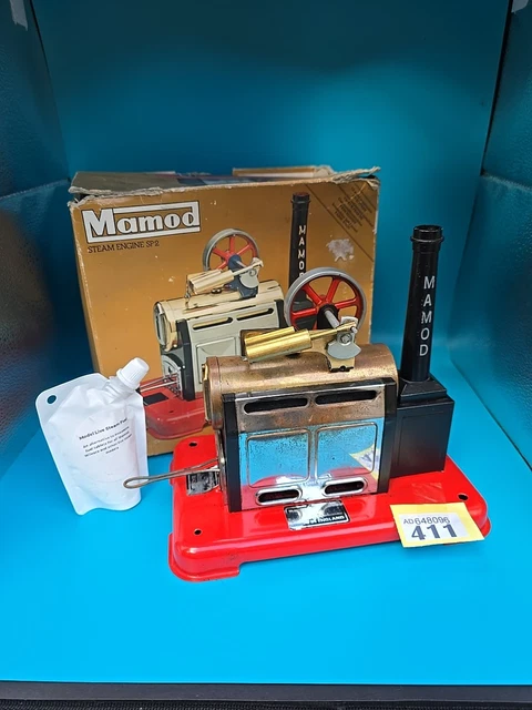 MAMOD SP2 LIVE Steam Engine With Box And Fuel 411 £78.68 - PicClick UK
