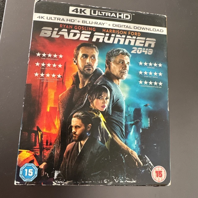 BLADE RUNNER 2049 4K UHD & Blu-ray New and Sealed £9.73 - PicClick UK